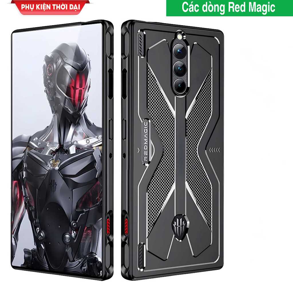 Ốp lưng Red Magic 9 Pro / Magic 6 / 6 Pro / 7 / 7 Pro / Magic 8 Pro / 8s Pro chống sốc tản nhiệt ...