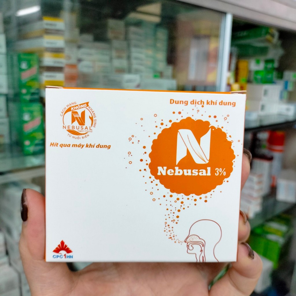 Dung Dịch Khí Dung NEBUSAL 3% Hộp 5 ống | Shopee Việt Nam