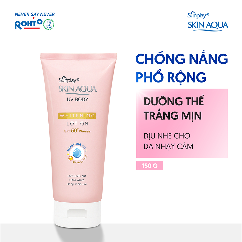 Kem chống nắng body Skin Aqua dưỡng trắng dùng hàng ngày Sunplay Skin ...