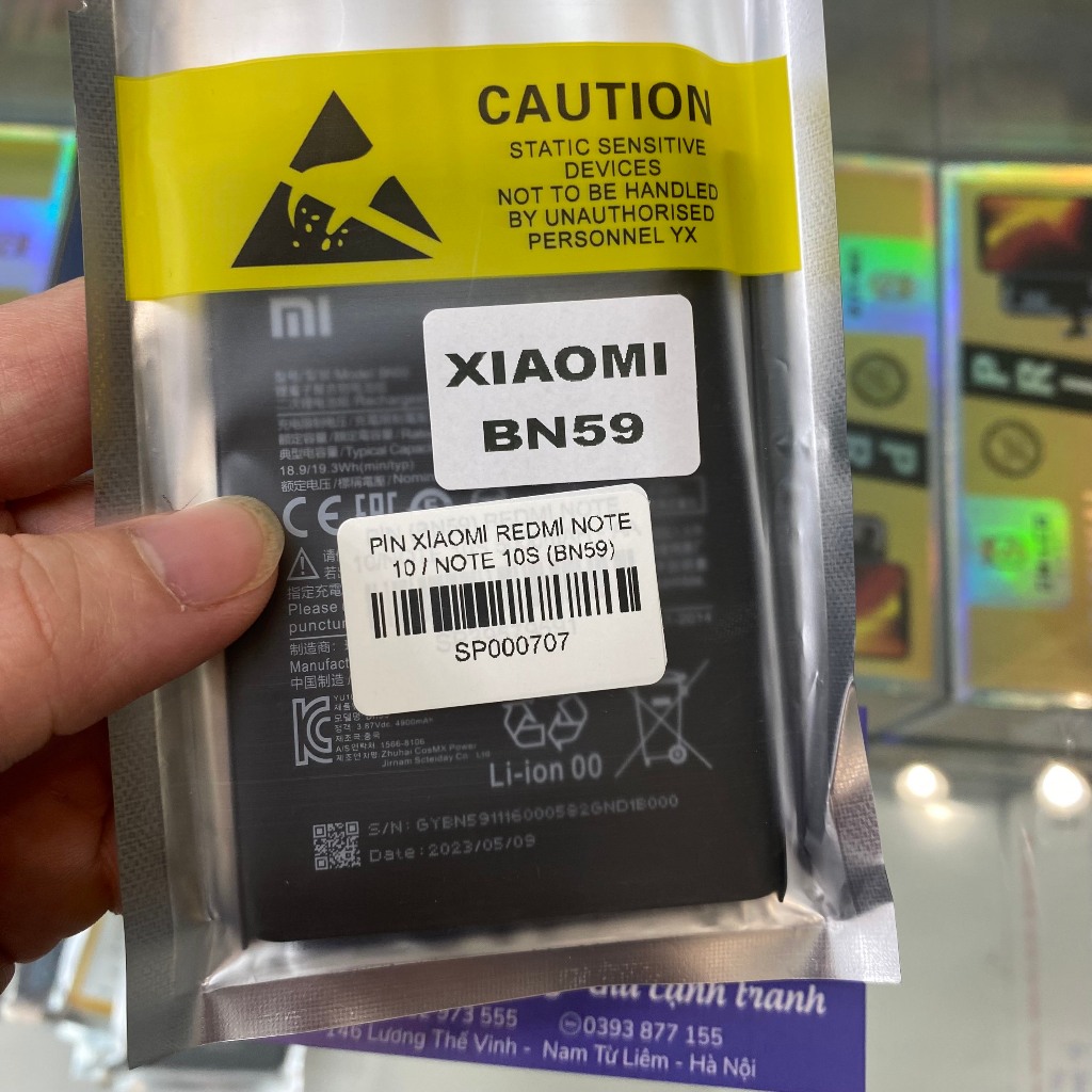 Pin Xiaomi Redmi Note 10 / Note 10S (BN59) | Shopee Việt Nam