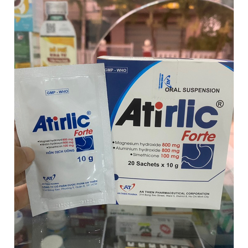 Atirlic hộp 20 gói x 15g - Giảm Trào Ngược Dạ Dày | Shopee Việt Nam