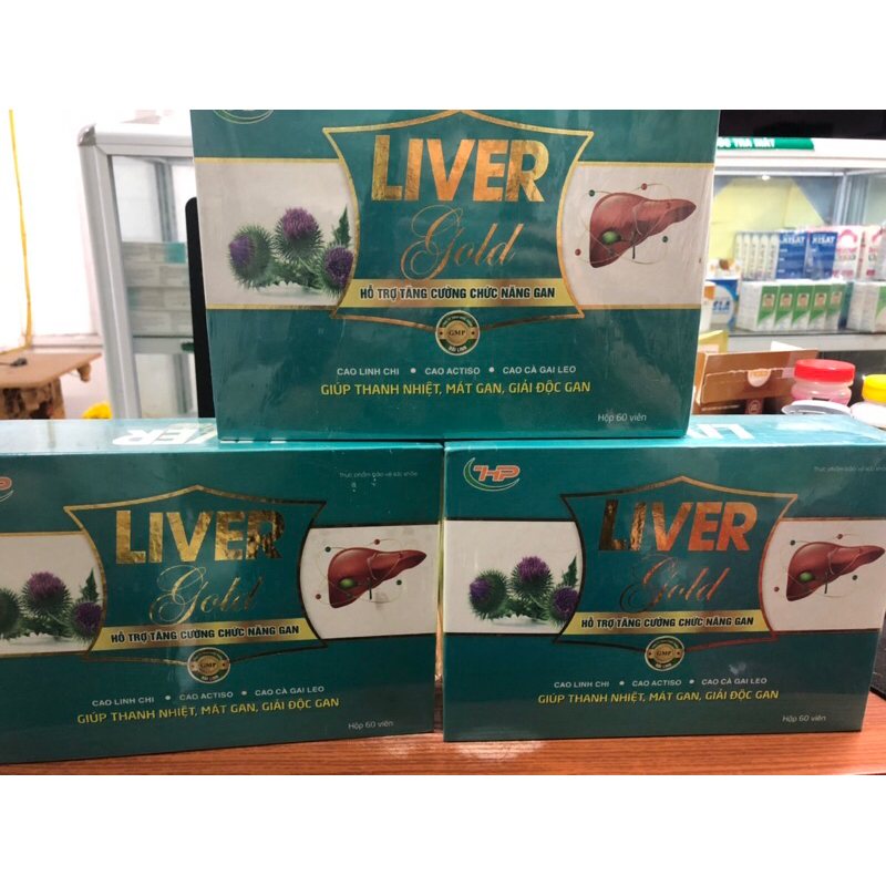 Liver Gold,mát gan,giải độc gan,hạ men gan,thanh nhiệt | Shopee Việt Nam
