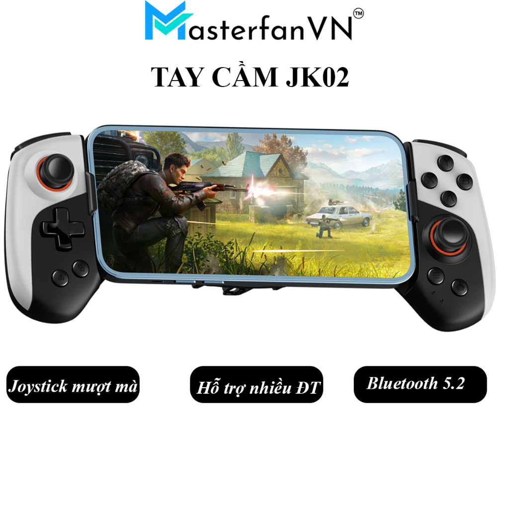 Tay cầm JK02 | Tay cầm chơi game 2 bên tích hợp quạt tản nhiệt sò lạnh ...