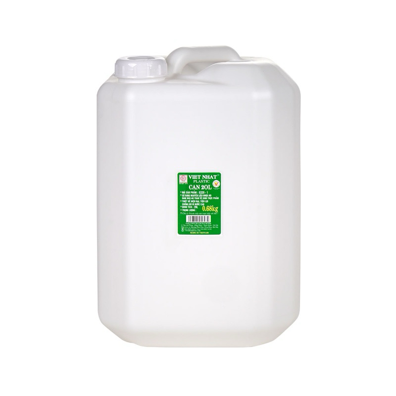 CAN 20 LÍT LOẠI DÀY . ĐỰNG RIỆU, NƯỚC, HÓA CHẤT Nhựa Việt Nhật 20L ...