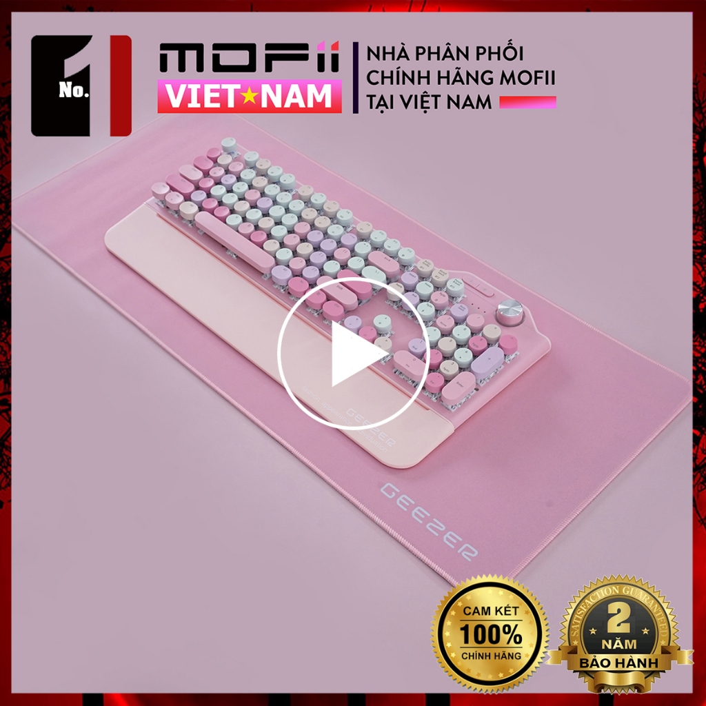 Bàn Phím Cơ Gaming Không Dây Bluetooth Nút Tròn MOFII GEEZER G7 Màu ...