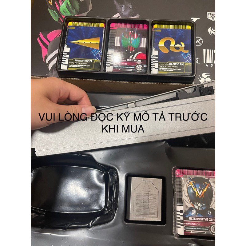 [DECADE DRIVER BOOTLEG] Bộ đai lưng của kamenrider Decade phiên bản DX ...
