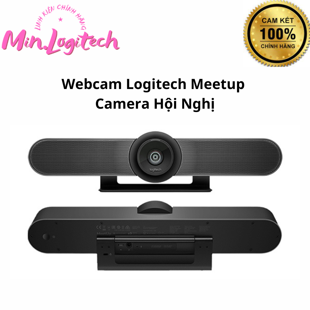 Webcam Logitech Meetup- Camera Hội Nghị - Sản Phẩm Chính Hãng | Shopee ...