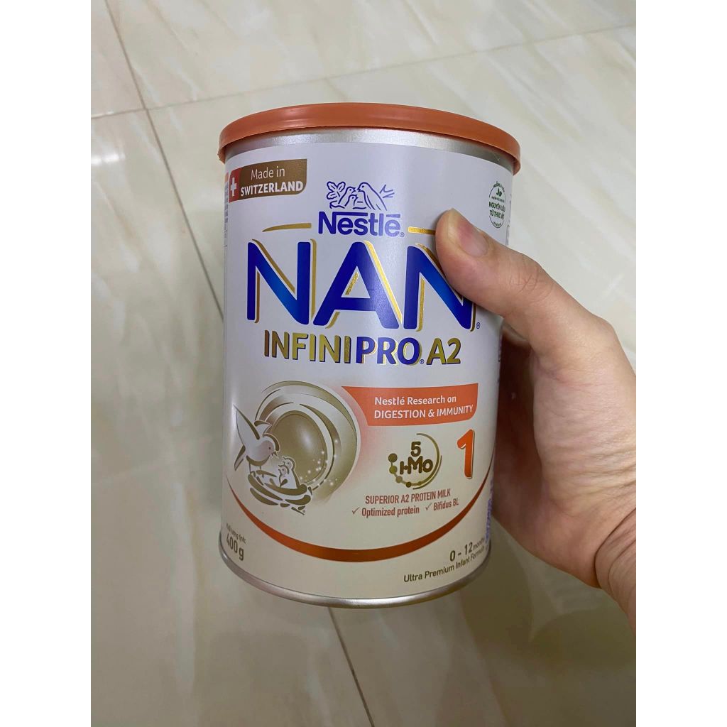Sữa bột nestle Nan Infinipro A2 số 1- hộp 400g/800g ( có ship hoả tốc ...