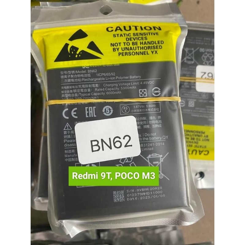 Pin BN62 dùng cho Redmi 9T POCO M3 | Shopee Việt Nam