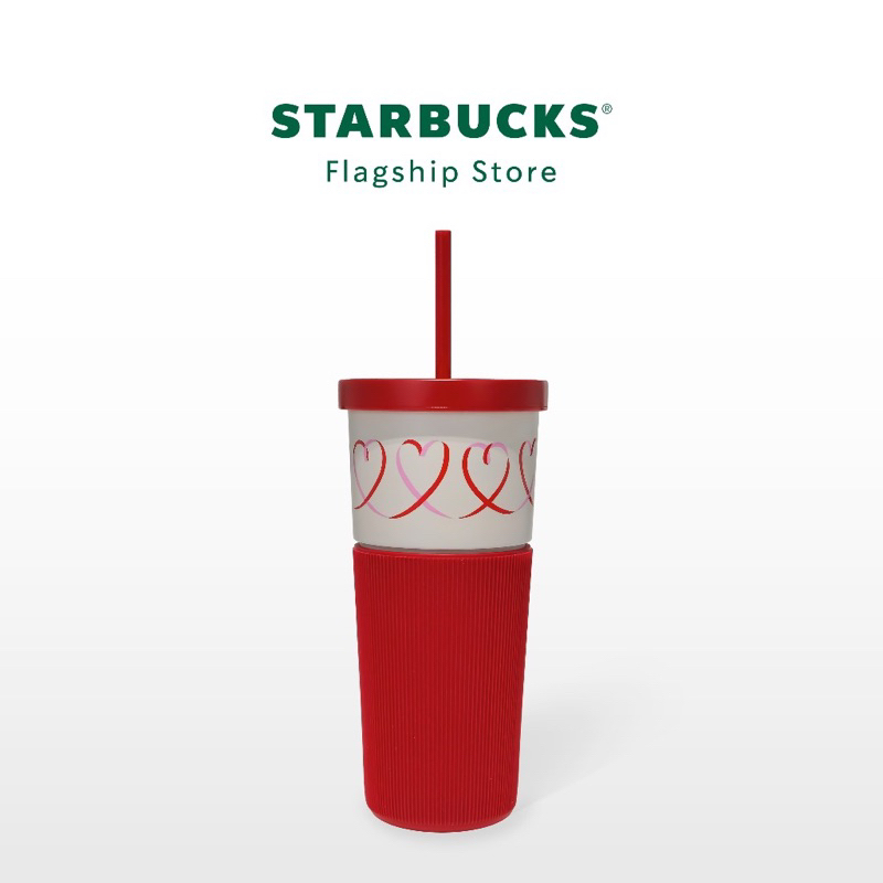 Ly Starbucks Cold Cup 21.5Oz (636ml) - Bộ siêu tập Valentine 2024 ...