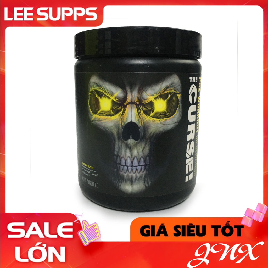 Tăng sức mạnh The Curse Pre Workout 50 servings JNX Sports vị Pina ...