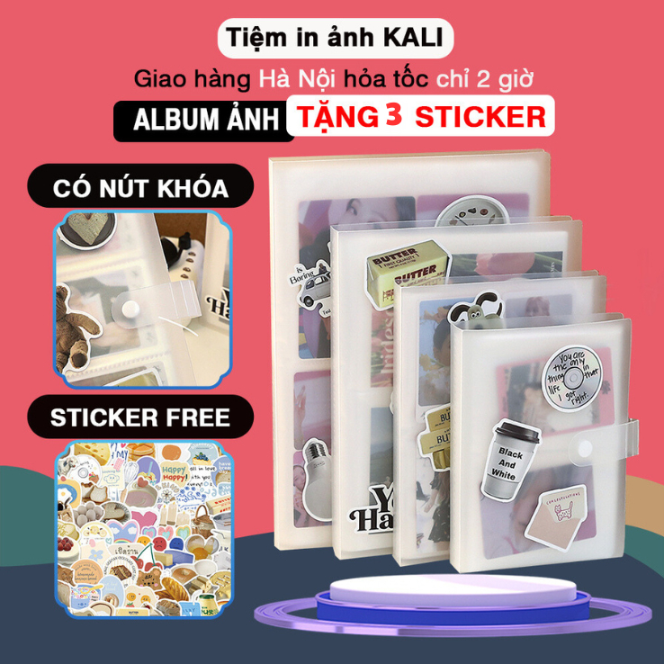 Album ảnh KALI, binder, collect book, sổ đựng card IDOL KPOP, ảnh ...