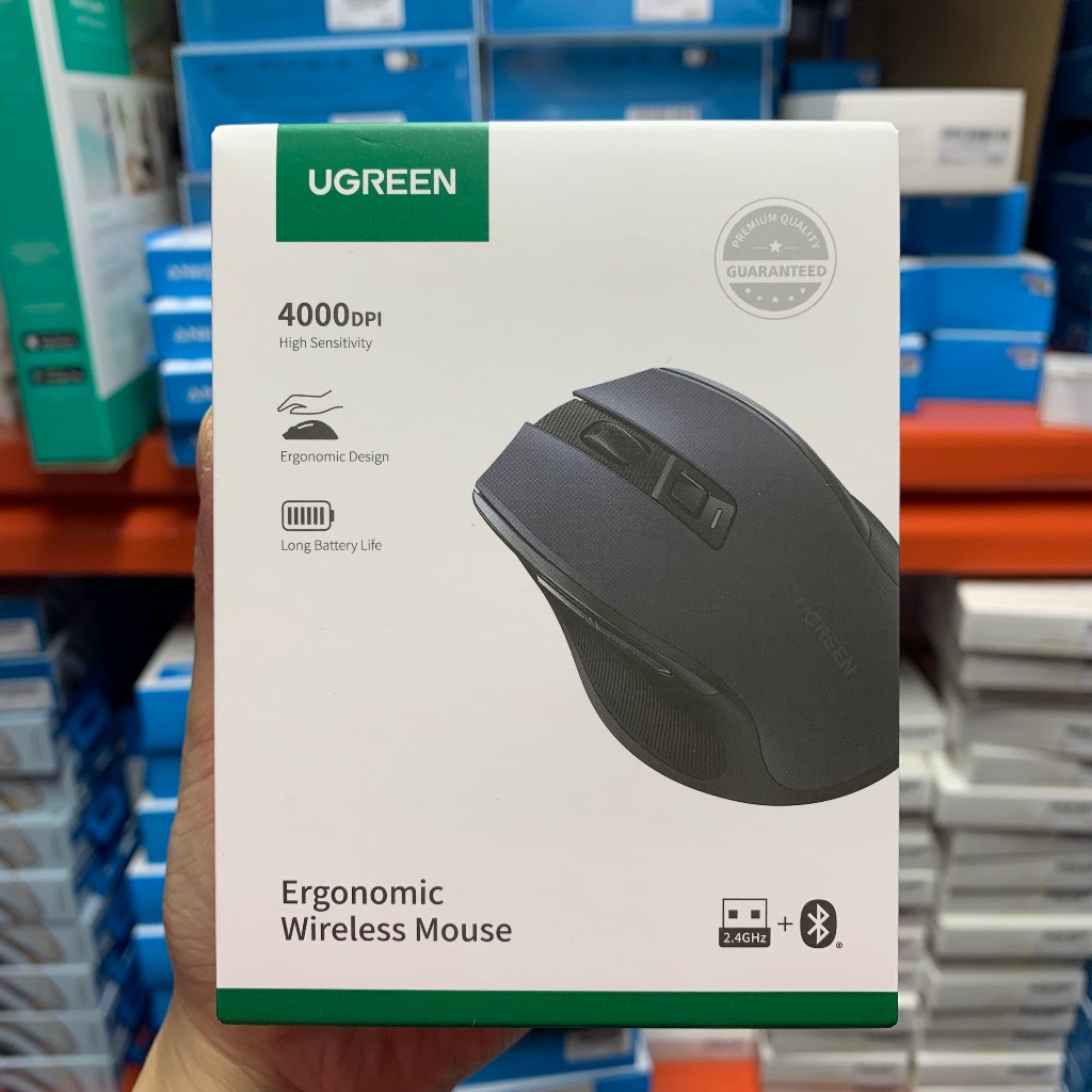 Chuột không dây Ugreen MU006 (Bluetooth 5.0) 2.4G Chế Độ Kép Chuột ...