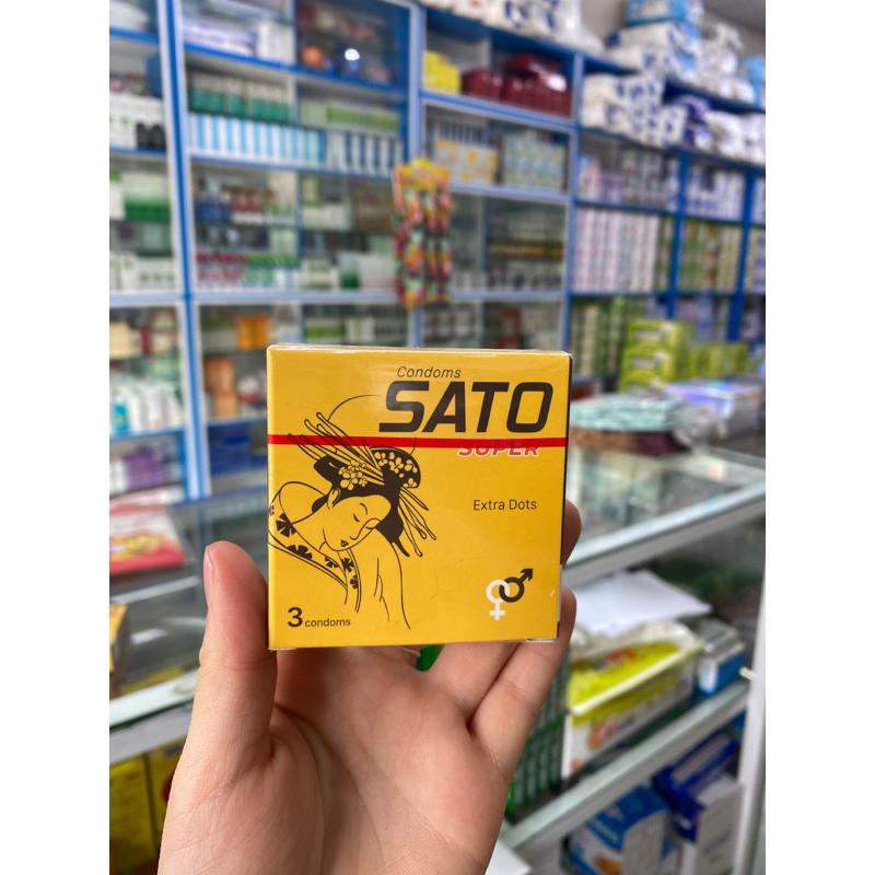 [Chính hãng] BCS SATO SUPER 3 cái - có gai siêu mỏng | Shopee Việt Nam