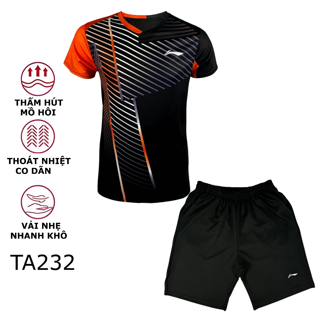 Áo Cầu Lông, Quần Cầu Lông, Bộ quần áo thể thao dùng cho nam & nữ Thoáng khí -TA232 | Shopee ...