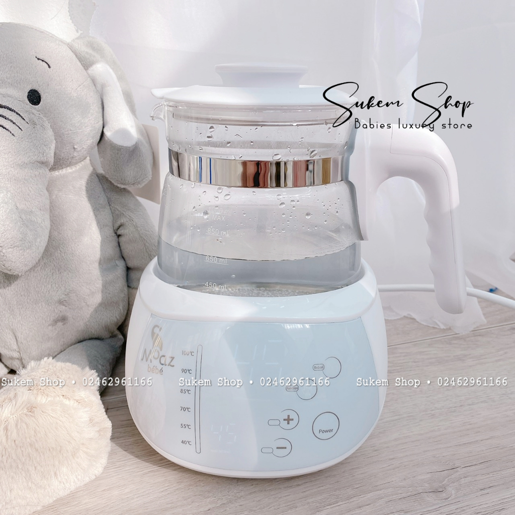 [MOAZBEBE] Bình Đun Nước Đa Chức Năng MoazBeBe MB-002 | Shopee Việt Nam