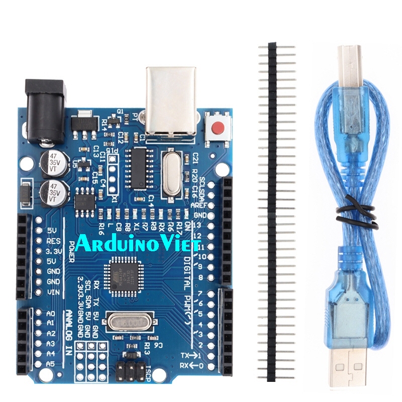 Mạch Arduino UNO R3 CH340G | Shopee Việt Nam