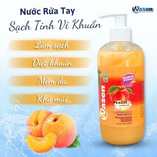 NƯỚC RỬA TAY PEACH HƯƠNG ĐÀO WASEN - RỬA SẠCH NHẸ NHÀNG, BẢO VỆ DA TAY ...
