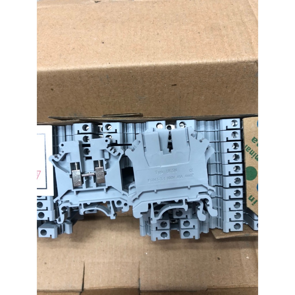 Cầu đấu dây UK UK2.5B UK3N UK5N UK6N uk 10-uk16-uk25 | Shopee Việt Nam