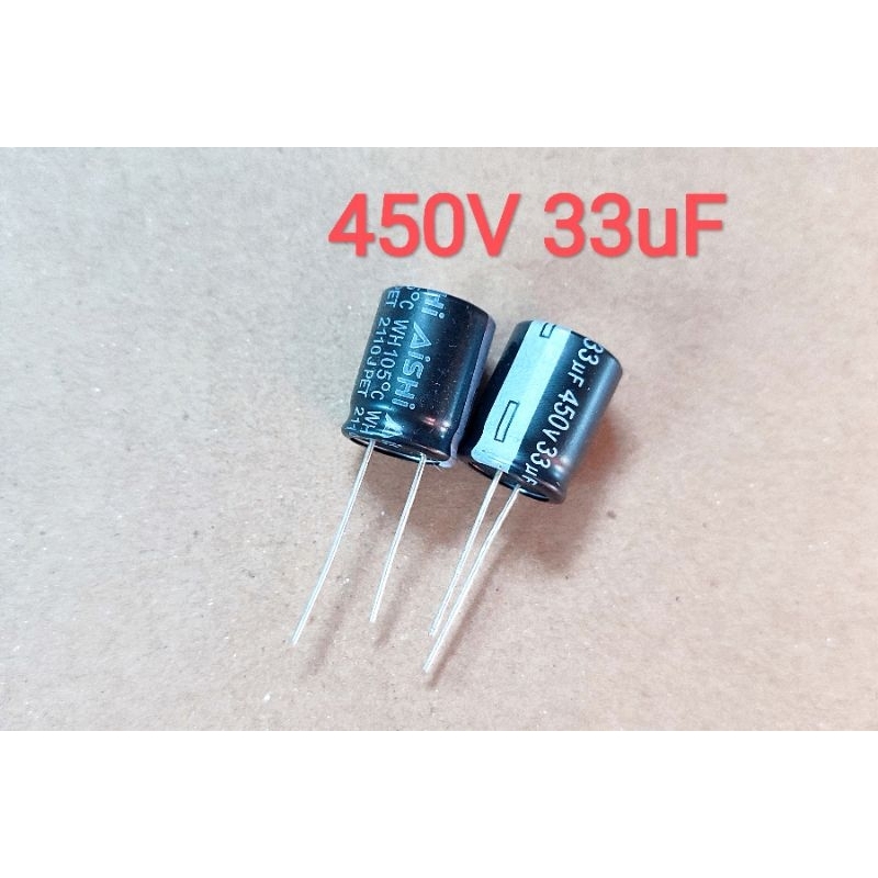 Tụ hoá 450V 33uF loại tốt có thể thay thế 400V 33UF tụ điện 450v 33uf ...