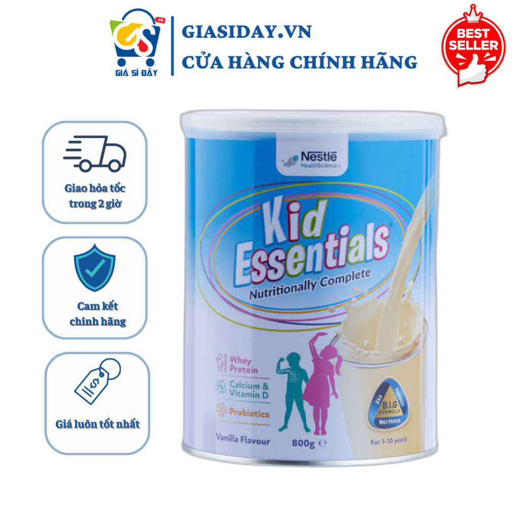 [HSD 10/2025] Sữa Kid Essentials Nestle Úc Vị Vani - Sữa Bột Công Thức ...