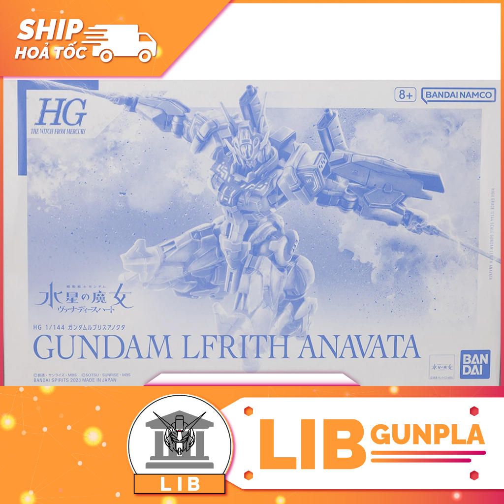 Mô hình lắp ráp Bandai Gundam HG WFM 1/144 Gundam Lfrith Anavata (P ...