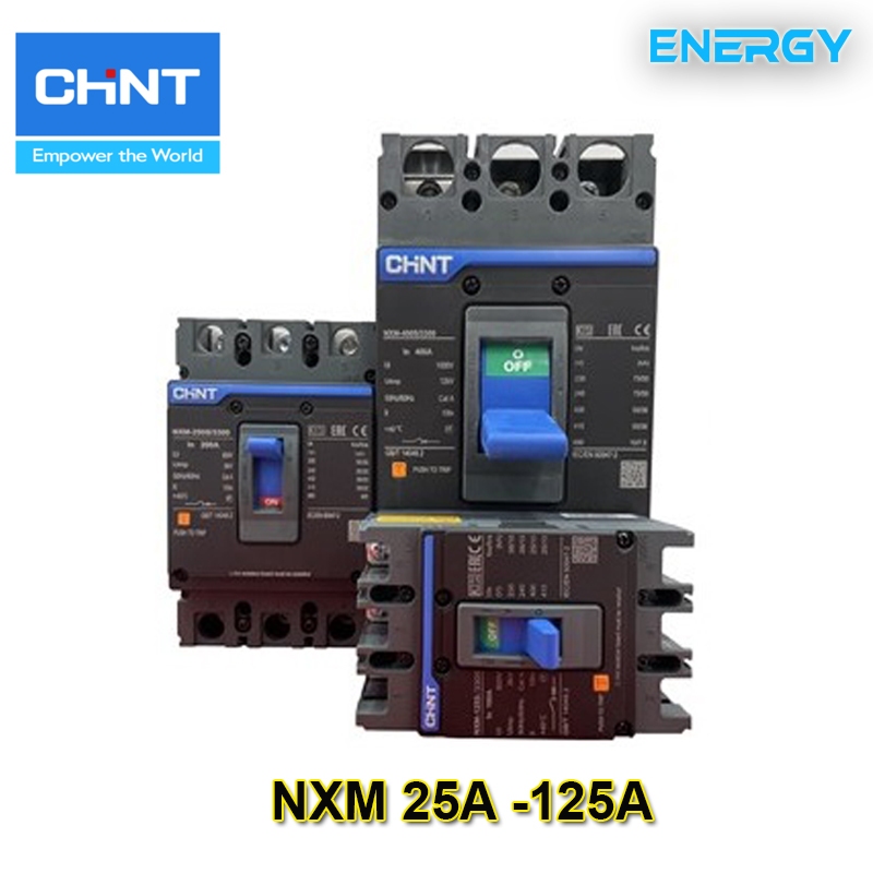 Aptomat Khối CHINT - MCCB Chint NXM-125S/3300 125A 25kA 3P | Shopee Việt Nam