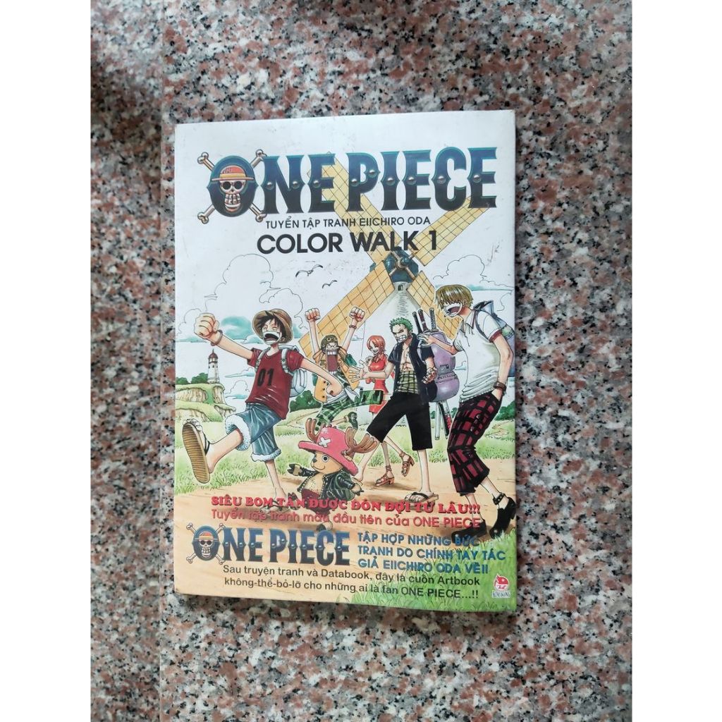 Sách - One Piece Color Walk 1 - Tuyển Tập Tranh Eiichiro Oda - NXB Kim ...