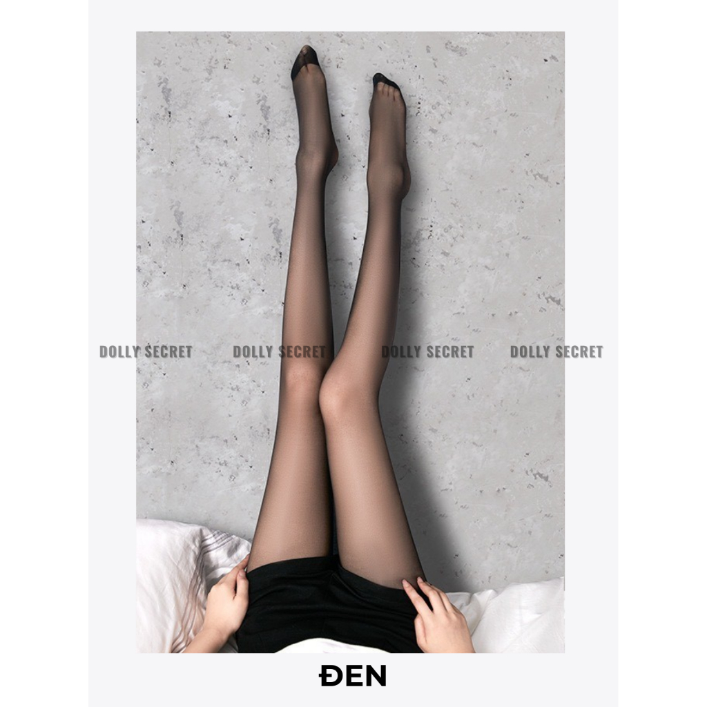 Quần Tất Siêu Trong Suốt Siêu Mỏng Tàng Hình Thật Chân DOLLY SECRET T39 | Shopee Việt Nam