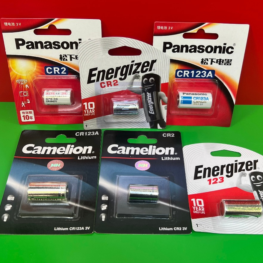 1 Vỉ Pin CR2, CR123A Lithium 3V Chính Hãng Camelion, Panasonic ...