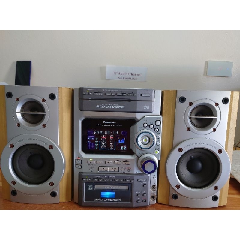 Dàn mini cỡ lớn Panasonic PM70 nghe aux và giải mã cổng quang | Shopee ...