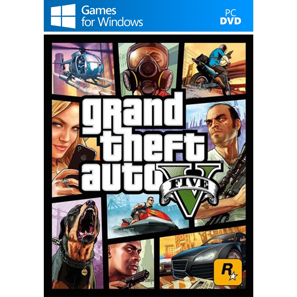 Grand Theft Auto V (4DVD) - Đĩa game PC | Shopee Việt Nam