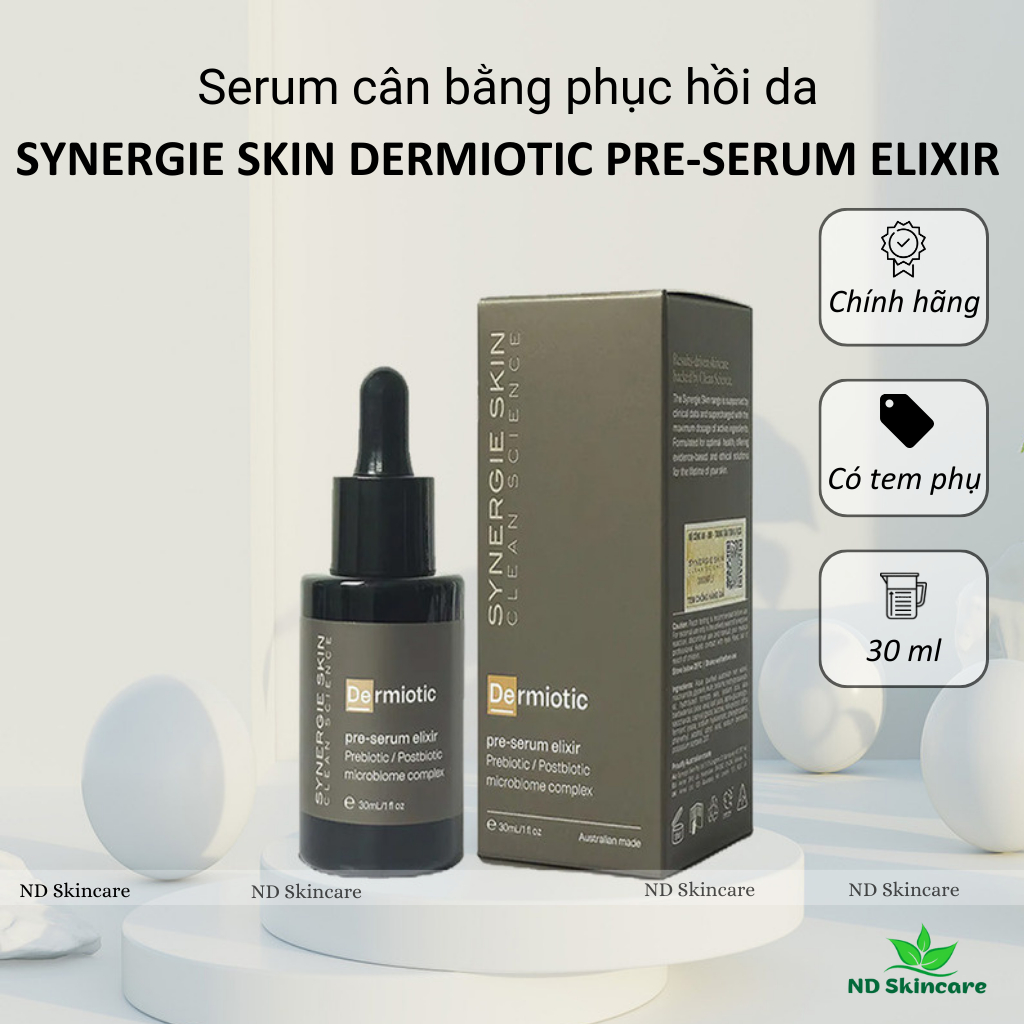 Serum Synergie Dermiotic Pre-Serum Elixir 30ml - Serum cân bằng phục ... Serum Synergie Dermiotic Pre-Serum Elixir 30ml - Serum cân bằng phục ...