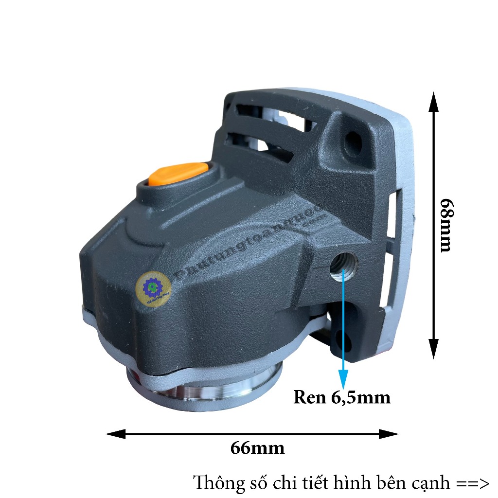 Đầu Nhôm Máy Mài Master MST 100-1 Hoặc MST 100-2 Đóng Gói 1 Bộ 3 Chi ...