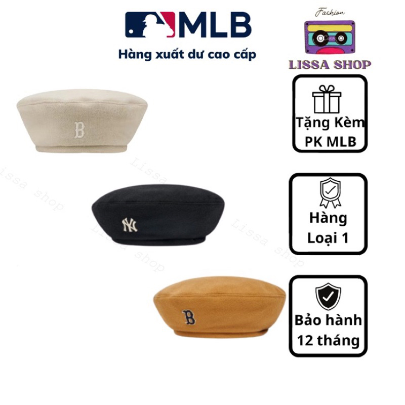 Mũ nồi MLB Rookie Beret New York Yankees chất liệu dày dặn, đầy đủ tag ...