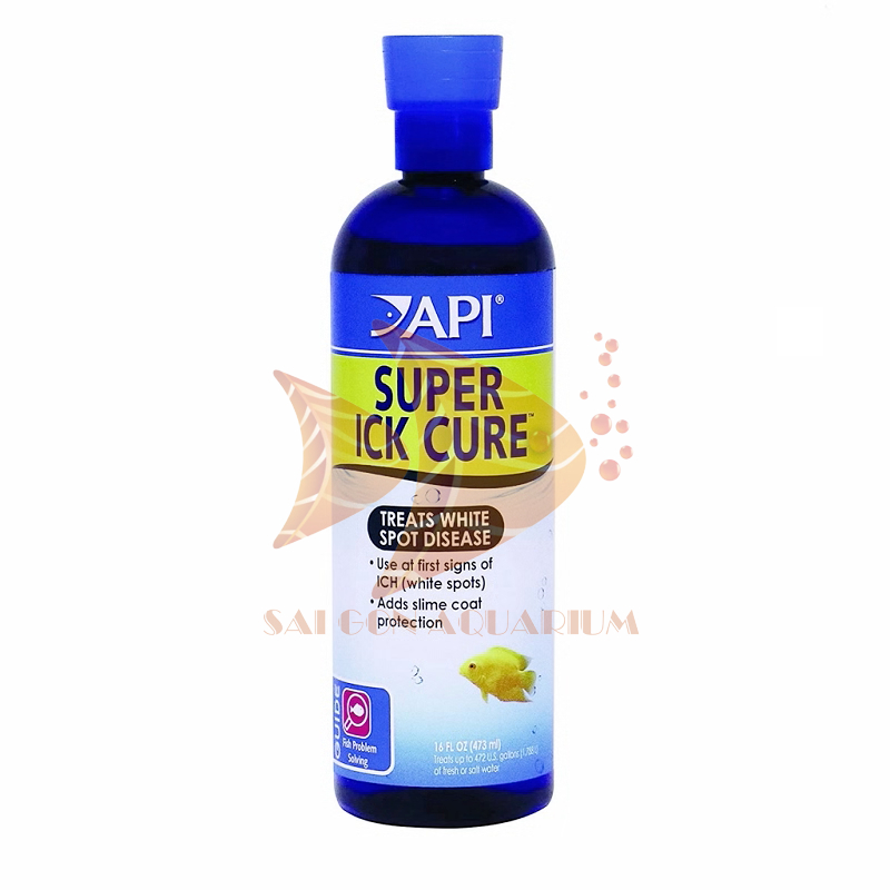 API SUPER ICK CURE - TRỊ NẤM, KÝ SINH TRÙNG CHO CÁ CẢNH THỦY SINH ...
