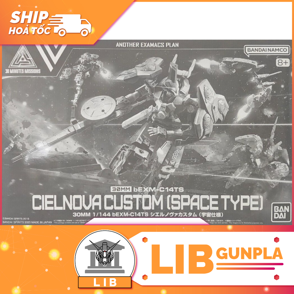 Mô hình lắp ráp Bandai 30MM bEXM-C14TS Cielnova Custom - Space Type (P ...