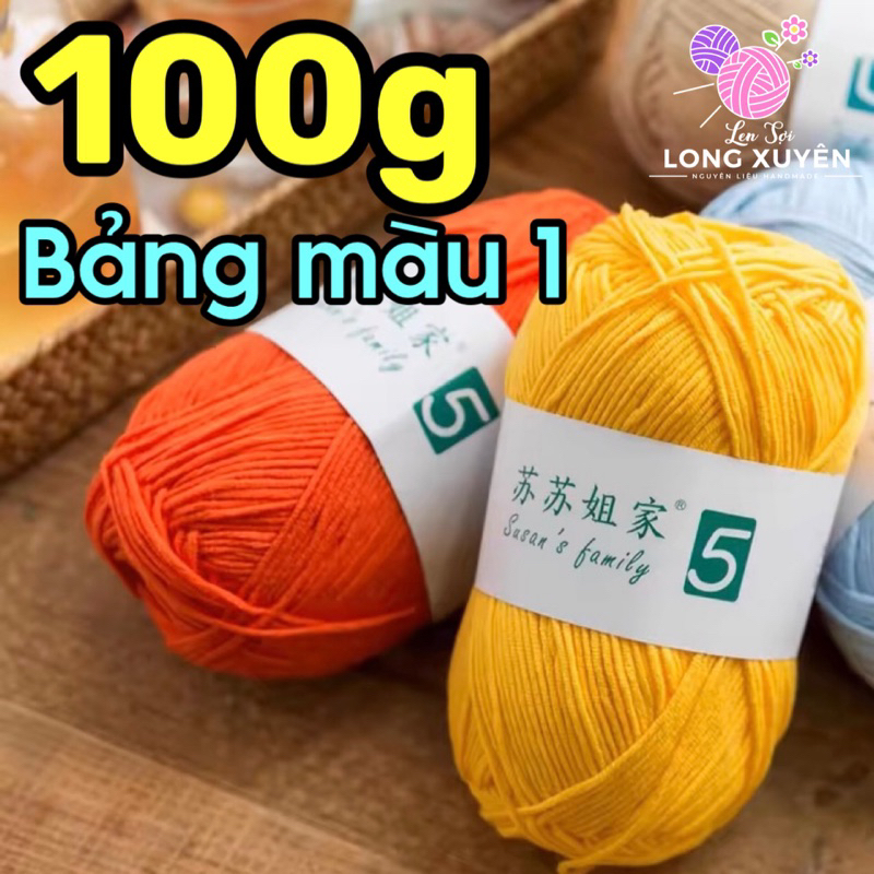 Len Susan Family 5 100g BẢNG 1 (01-60) | Shopee Việt Nam