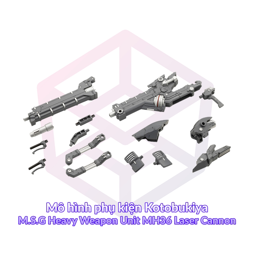 Mô hình phụ kiện Kotobukiya M.S.G Heavy Weapon Unit MH36 Laser Cannon [KTB] [MSG] | Shopee Việt Nam