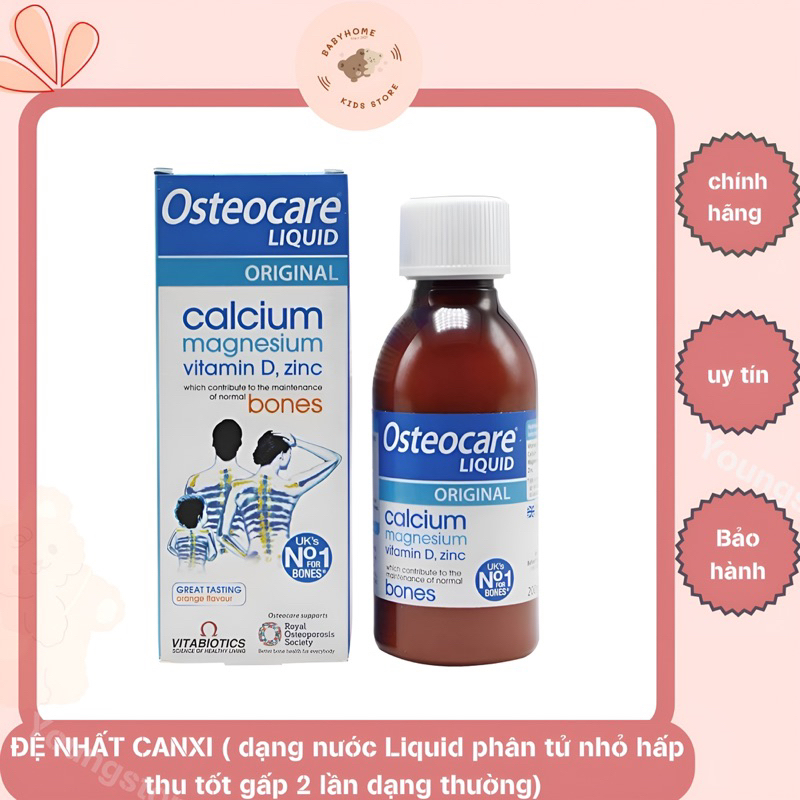Canxi nước Osteocare Liquid 200ml của Anh | Shopee Việt Nam
