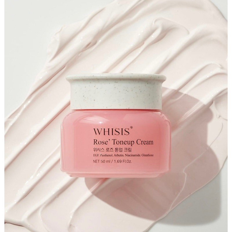 KEM DƯỠNG TRẮNG NÂNG TONE WHISIS ROSE TONE UP CREAM | Shopee Việt Nam