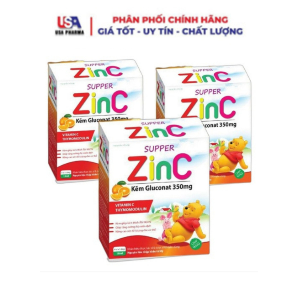 Siro kẽm SUPPER ZINC Giúp kích thích ăn ngon, giúp tăng cường hệ miễn ...