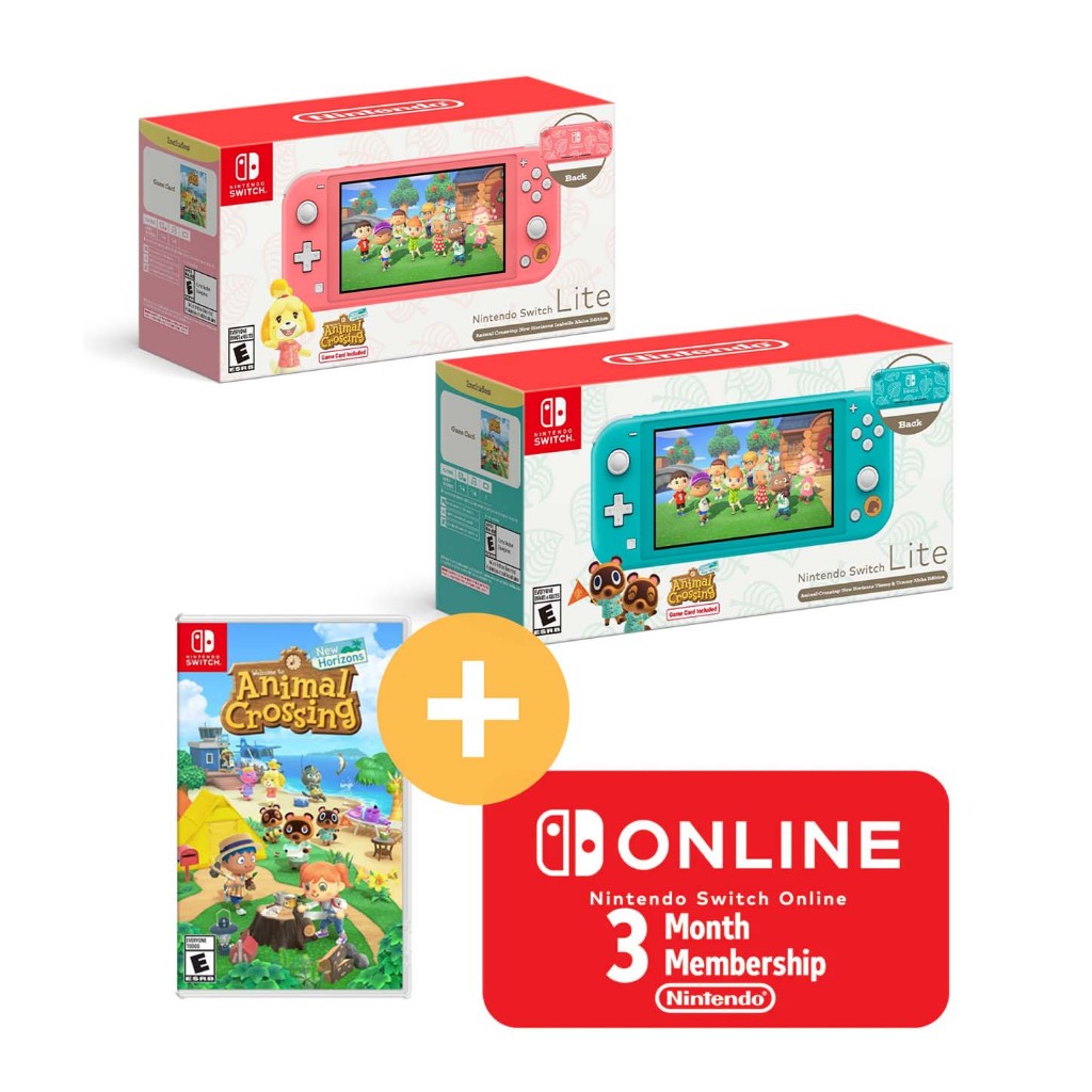 Máy Nintendo Switch Lite – Animal Crossing Bundles tặng kèm game miễn ...