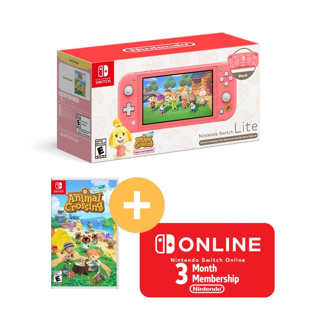 Máy Nintendo Switch Lite – Animal Crossing Bundles tặng kèm game miễn ...