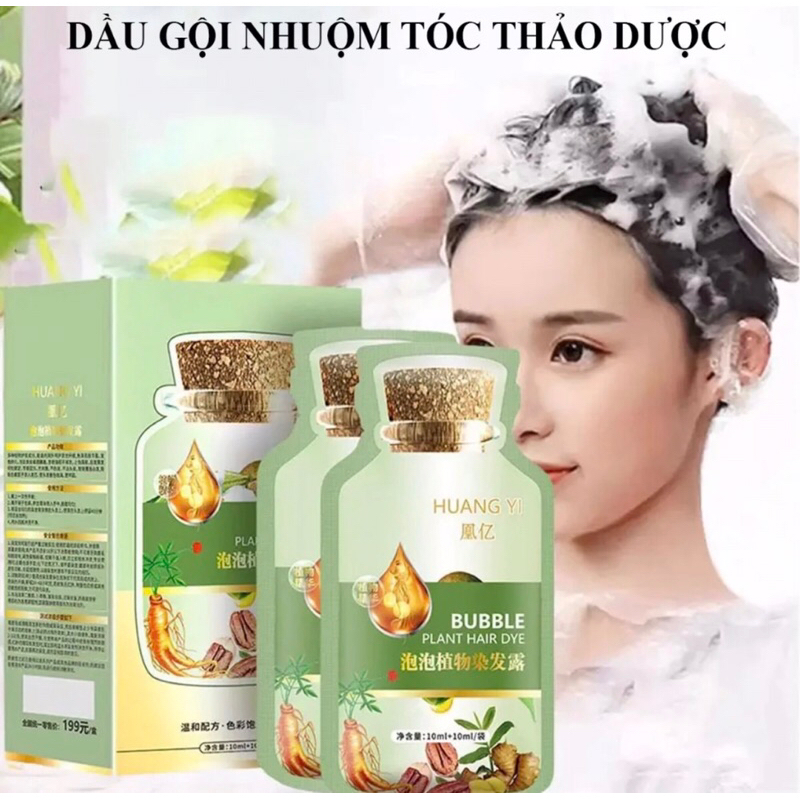 Dầu Gội Phủ Bạc Bubble - PHỦ XANH TÓC BẠC | Shopee Việt Nam