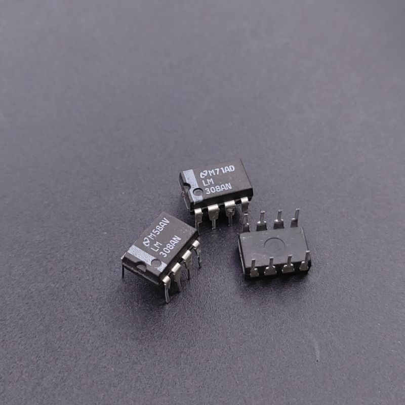 LM308AN, LM308N, LM308 OpAmp đơn khuếch đại tín hiệu tháo máy | Shopee ...