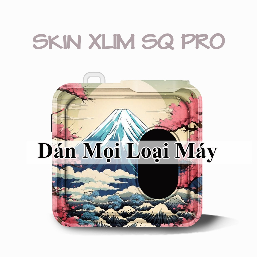 Miếng dán Skin Xlim SQ pro In Hình Núi Phú Sĩ cho Điện thoại, Xlim Sq ...