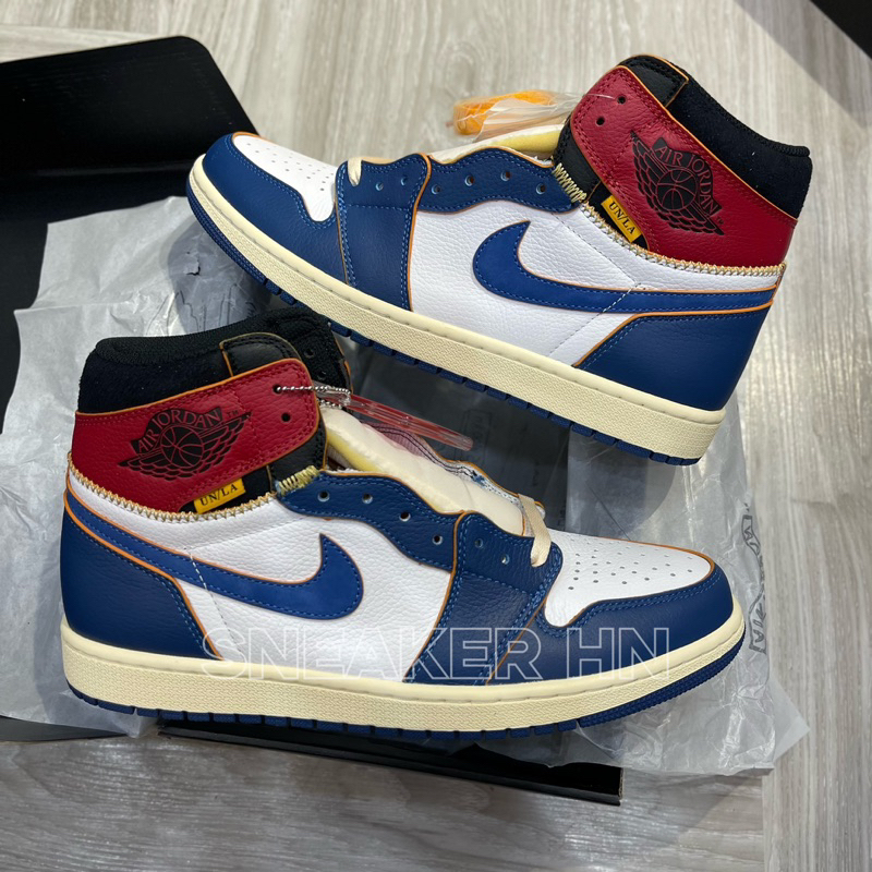 giày jordan 1 JD1 Union Blue | bảo cao cấp [ ảnh thật + full box ...