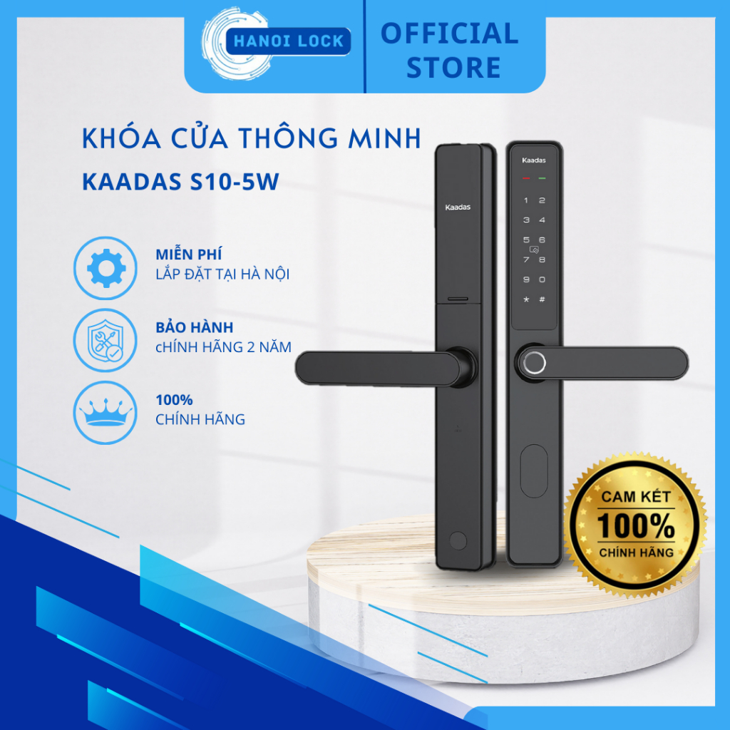 Khóa cửa thông minh cho cửa khung nhôm Kaadas S10-5W | Shopee Việt Nam