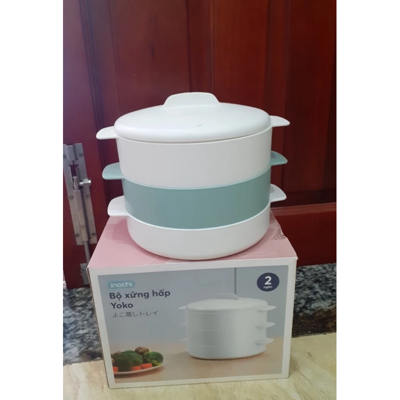 Bộ xửng hấp Yoko 2 ngăn- quà tặng enfa | Shopee Việt Nam